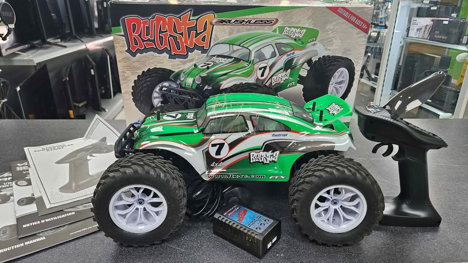 Like New FTX FTX BUGSTA 1/10 BRUSHLESS 4WD RTR - Own4Less